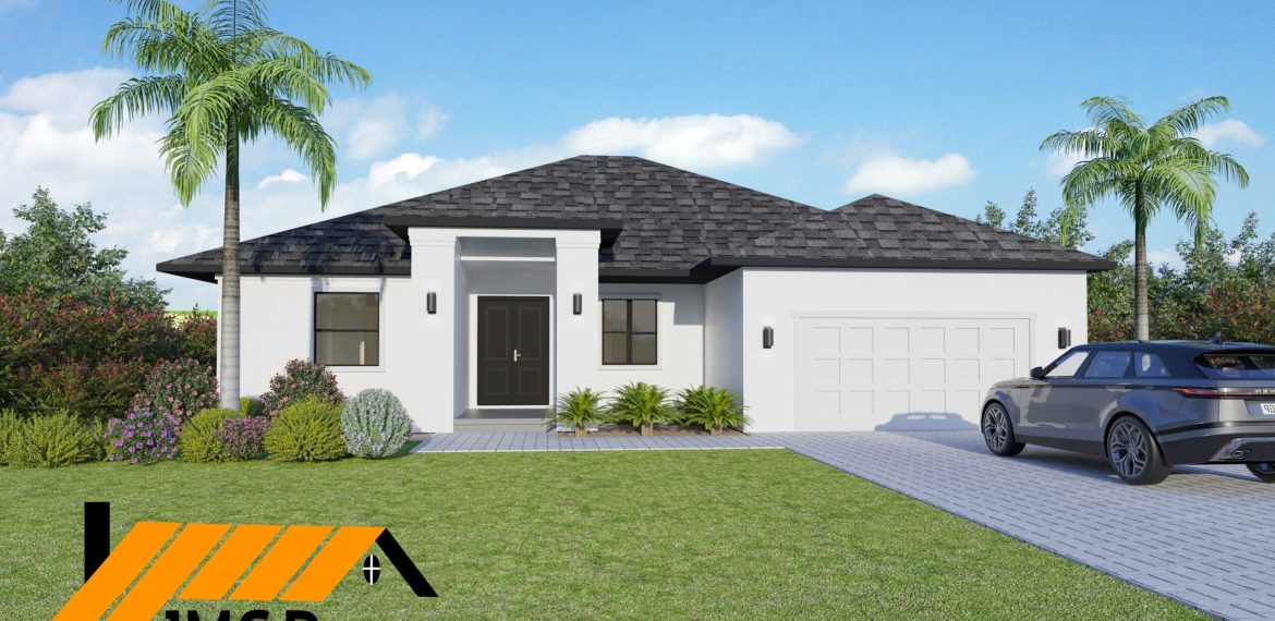 Bungalow Interior and Exterior Rendering Charlotte North Carolina