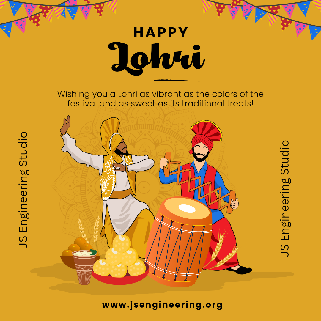 Happy Lohri Wishes 2026! from JS Engineering Studio